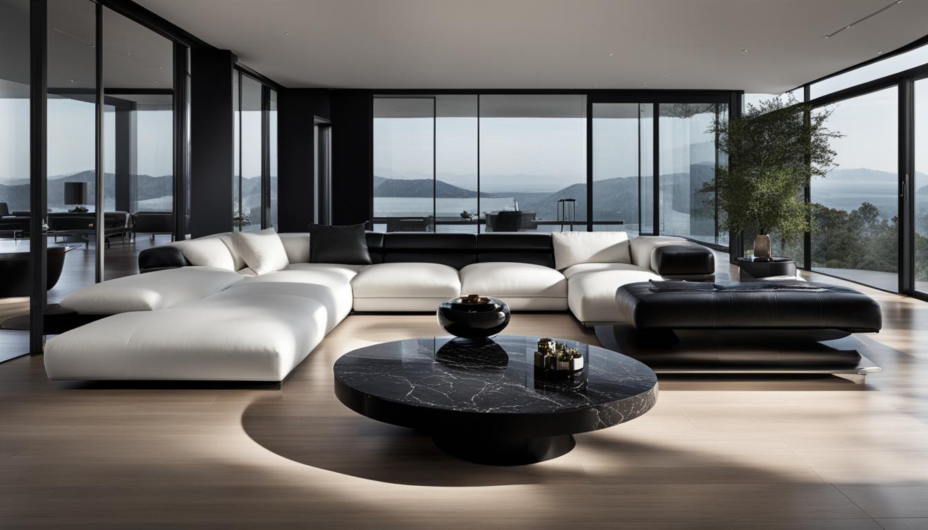 Bold Black & White Interior Design Ideas