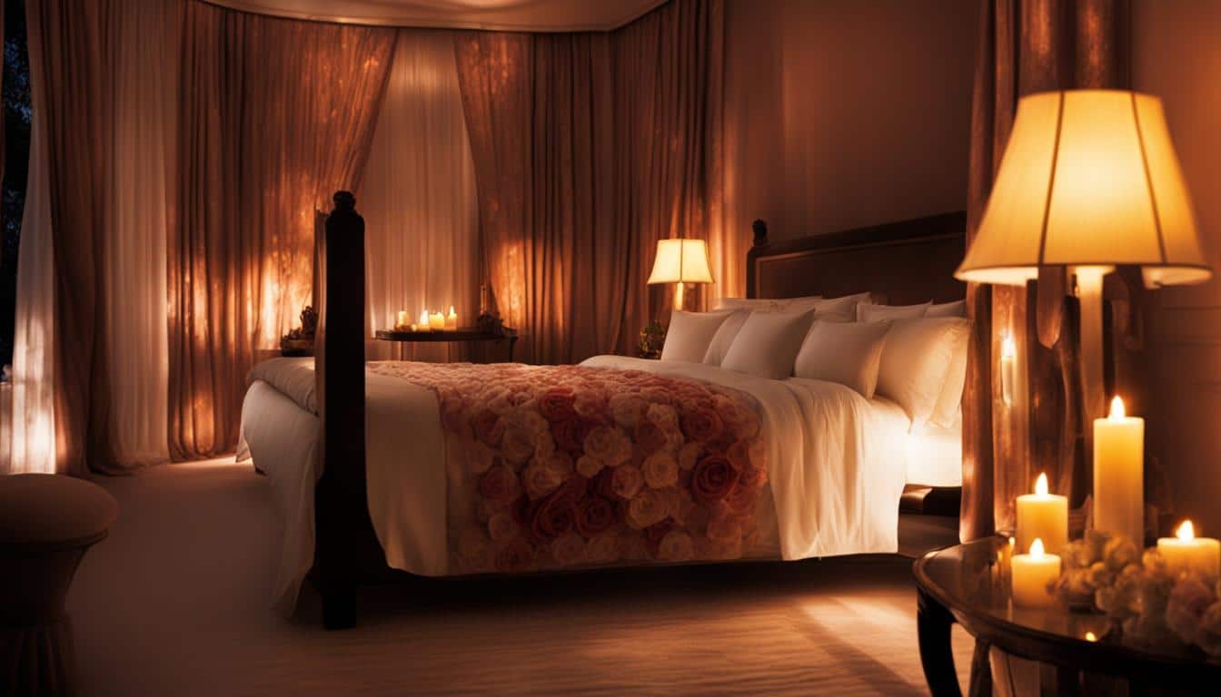 Create the Mood with Romantic Lighting for Bedroom