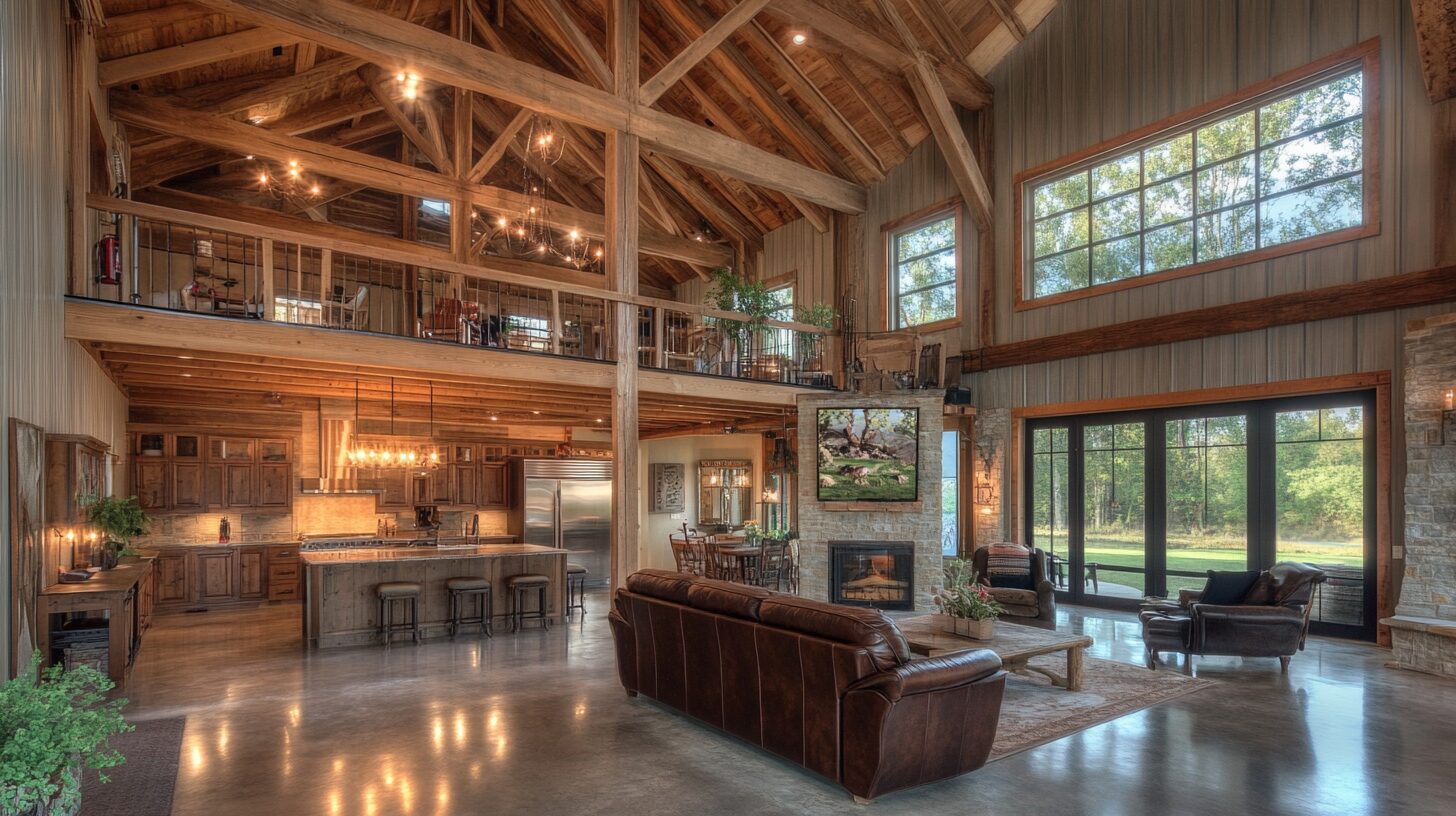 29 Barndominium Interior Ideas You Will Love - My Elegant Home