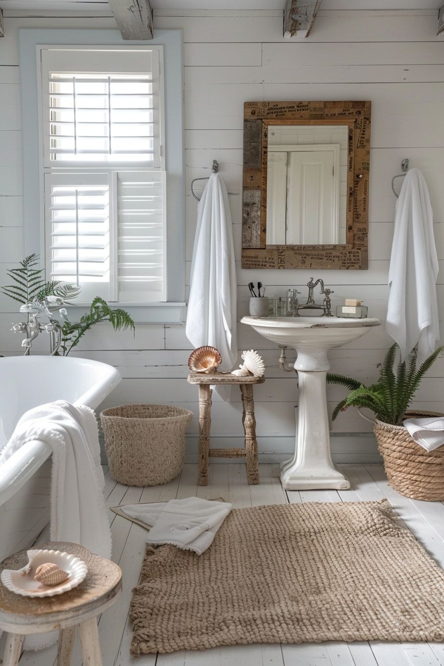 29 Boho Bathroom Ideas You Will Love - My Elegant Home