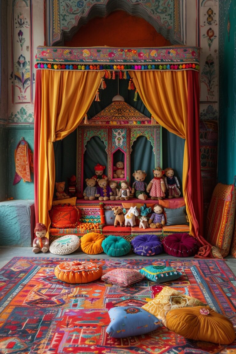 29 Boho Playroom Ideas That Kids Will Love - My Elegant Home