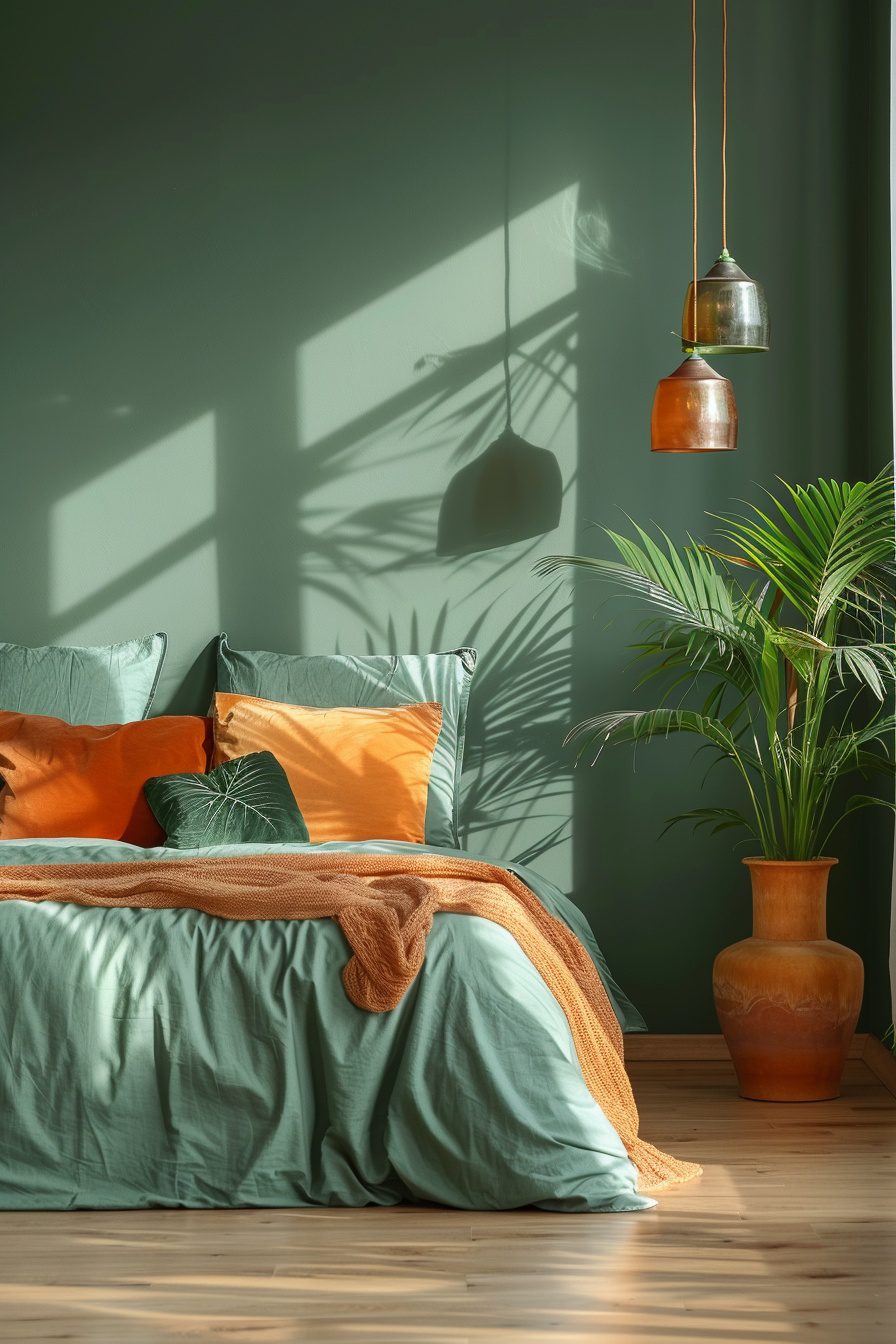 29 Green and Terracotta Bedroom Ideas for a Nature-Inspired Look - My ...