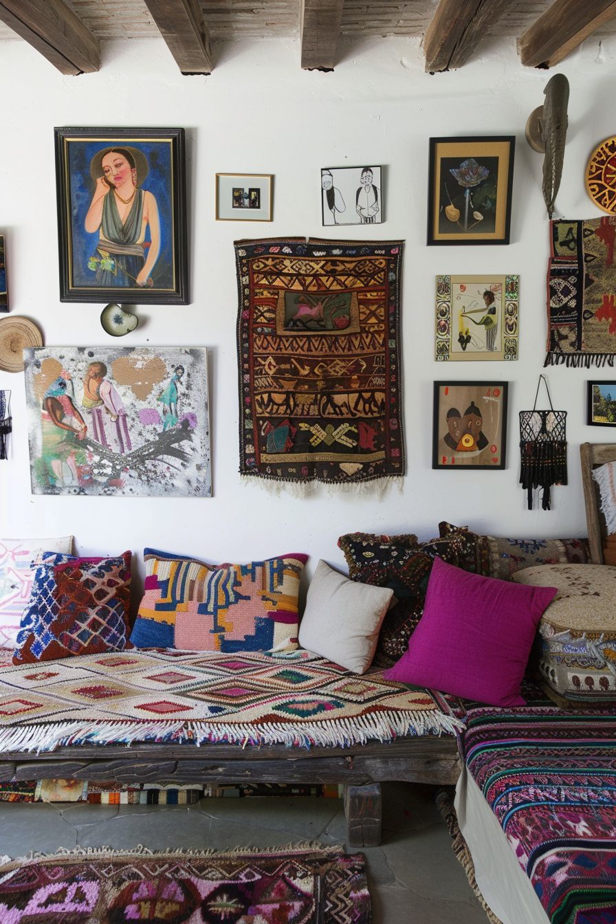 29 Boho Bedroom Accent Wall Ideas to Inspire Your Decor - My Elegant Home