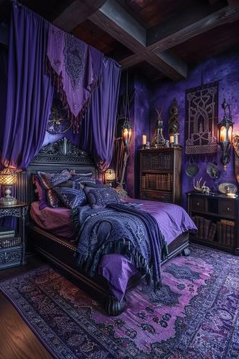 29 Dark Fantasy Bedroom Ideas for a Captivating Atmosphere - My Elegant ...