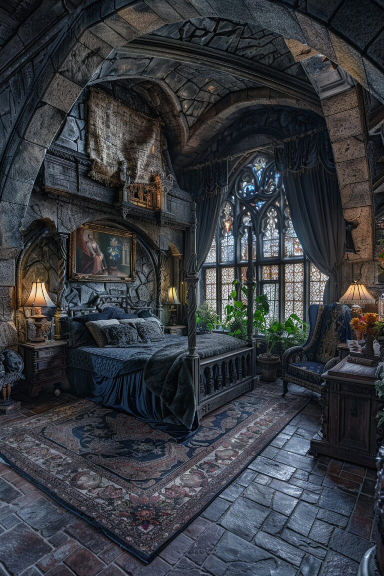 29 Dark Fantasy Bedroom Ideas for a Captivating Atmosphere - My Elegant ...