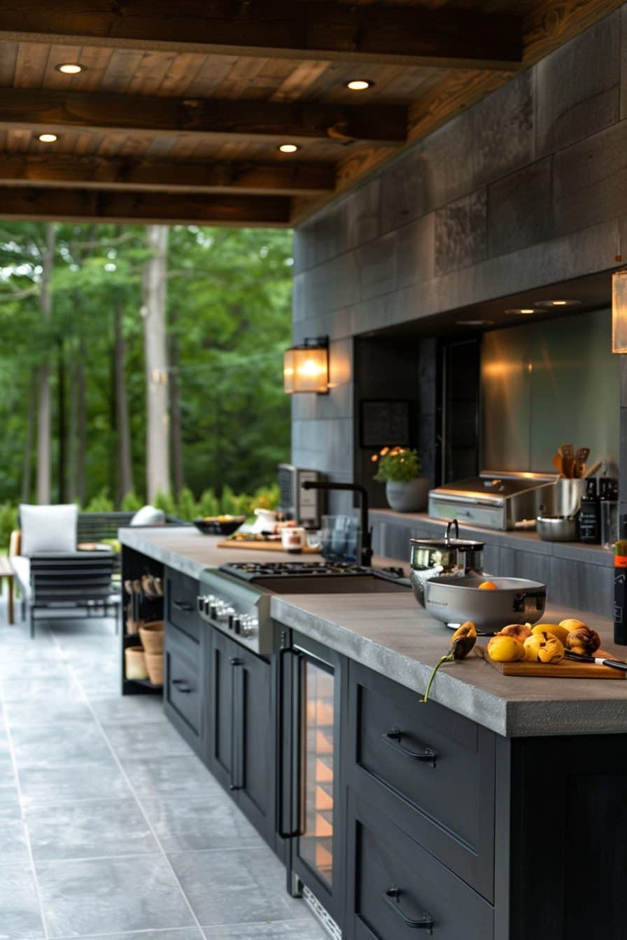 29 Outdoor Kitchen Ideas for Ultimate Summer Gatherings - My Elegant Home