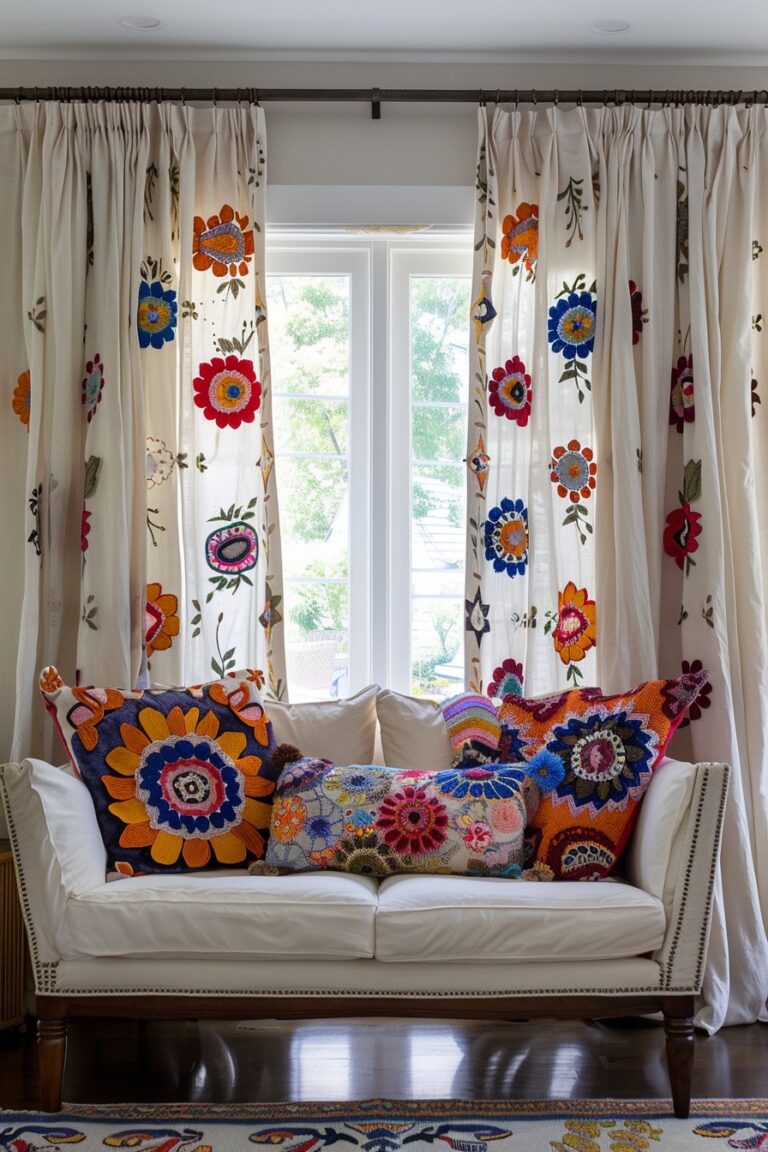 29 Boho Bedroom Curtain Ideas to Elevate Your Style - My Elegant Home