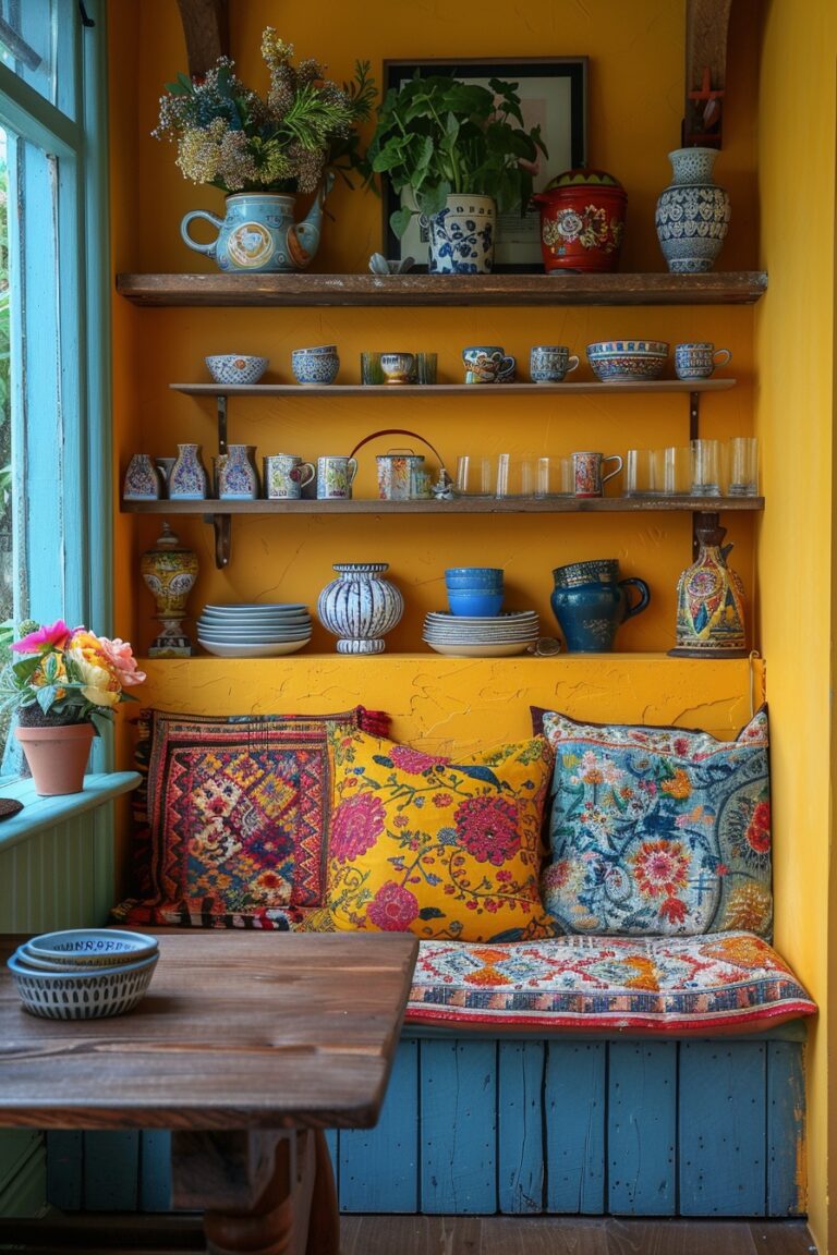 29 Colorful Boho Decor Ideas for a Unique and Artistic Home - My ...