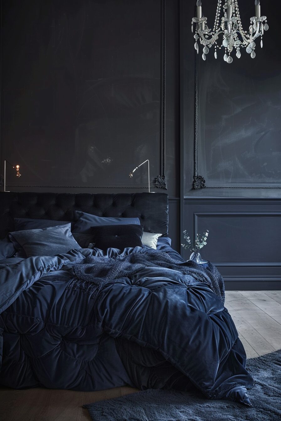 29 Dark Bedroom Aesthetic Ideas for Serenity - My Elegant Home