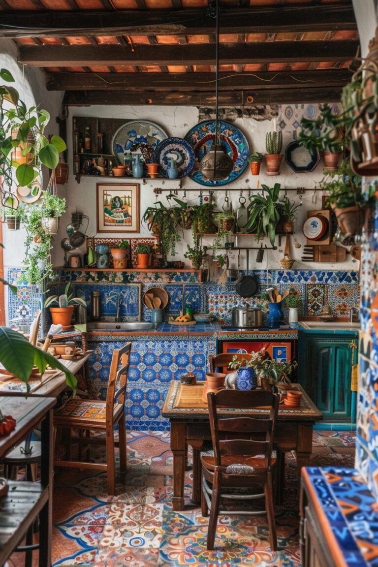 29 Boho Kitchen Ideas for a Vibrant Culinary Experience - My Elegant Home