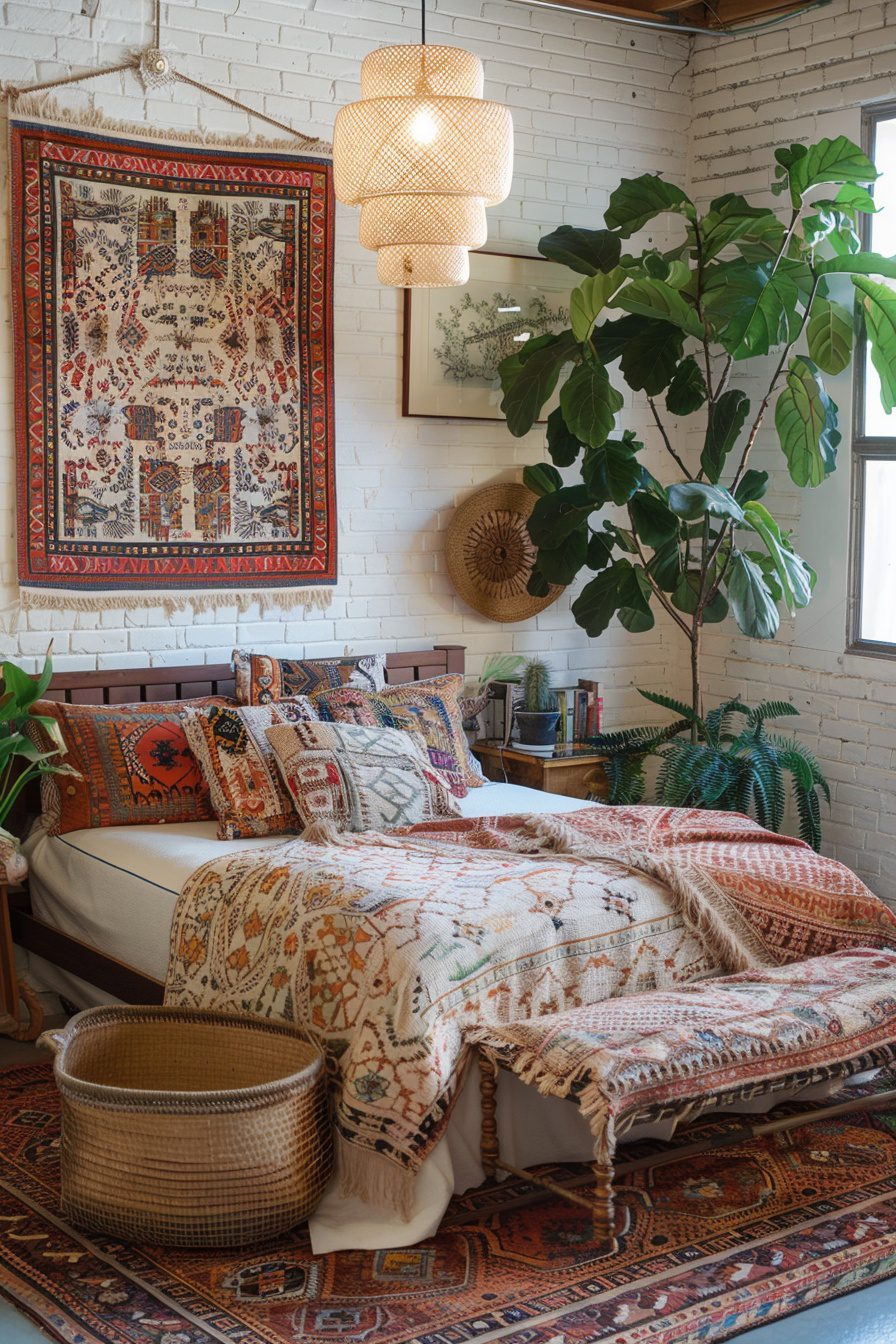 29 Boho Bedroom Apartment Ideas for a Comfy Living - My Elegant Home