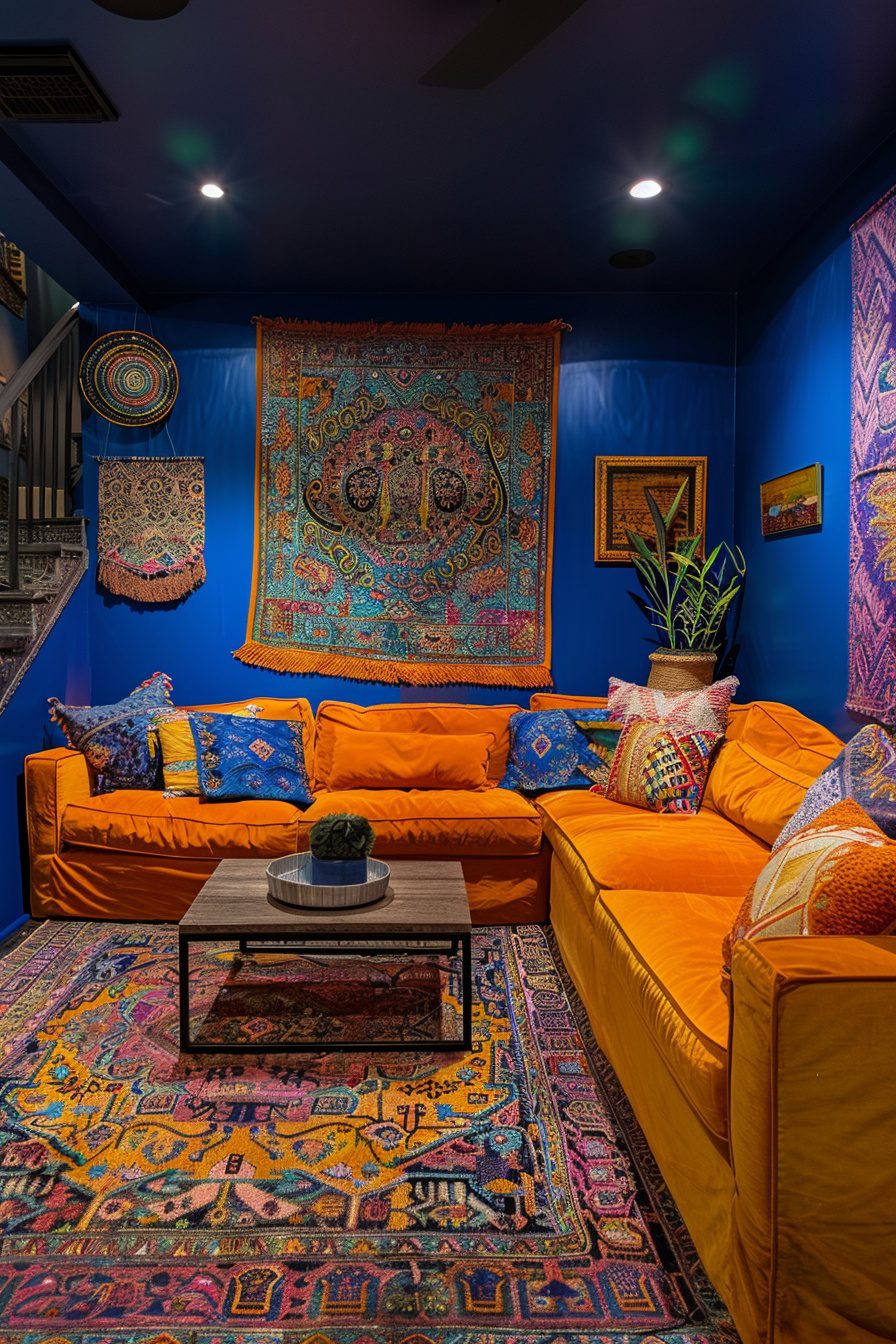 29 Blue Boho Interior Ideas to Add a Cool Vibe to Any Room - My Elegant ...