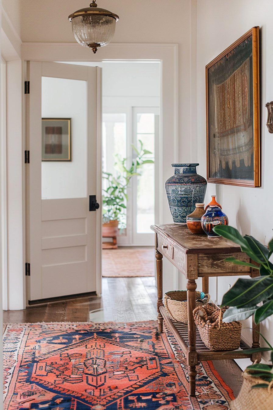 29 Boho Entryway Ideas for a Cozy and Welcoming Vibe - My Elegant Home