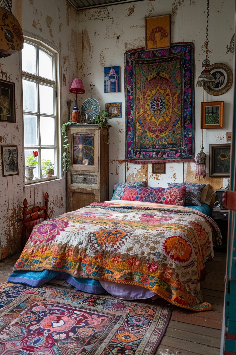 29 Gypsy Boho Bedroom Ideas for an Eclectic and Vibrant Atmosphere - My ...
