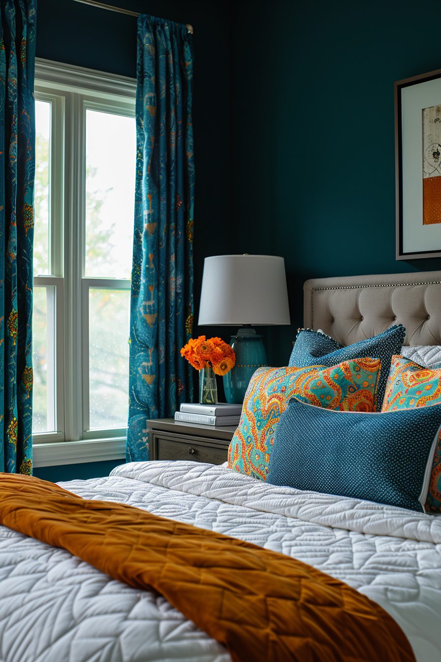 29 Dark Teal Bedroom Ideas for a Modern and Sophisticated Space - My Elegant Home