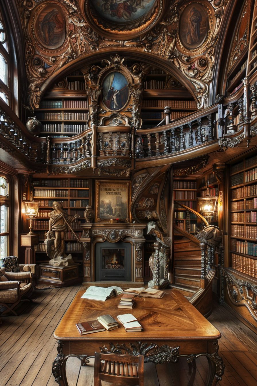 29 Dark Academia Decor Ideas for a Vintage-Inspired Home - My Elegant Home