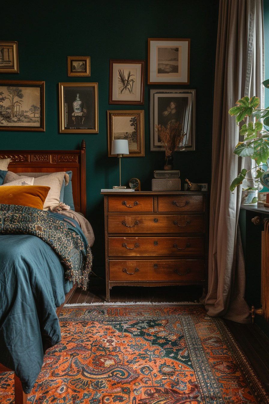 29 Dark Teal Bedroom Ideas for a Modern and Sophisticated Space - My ...