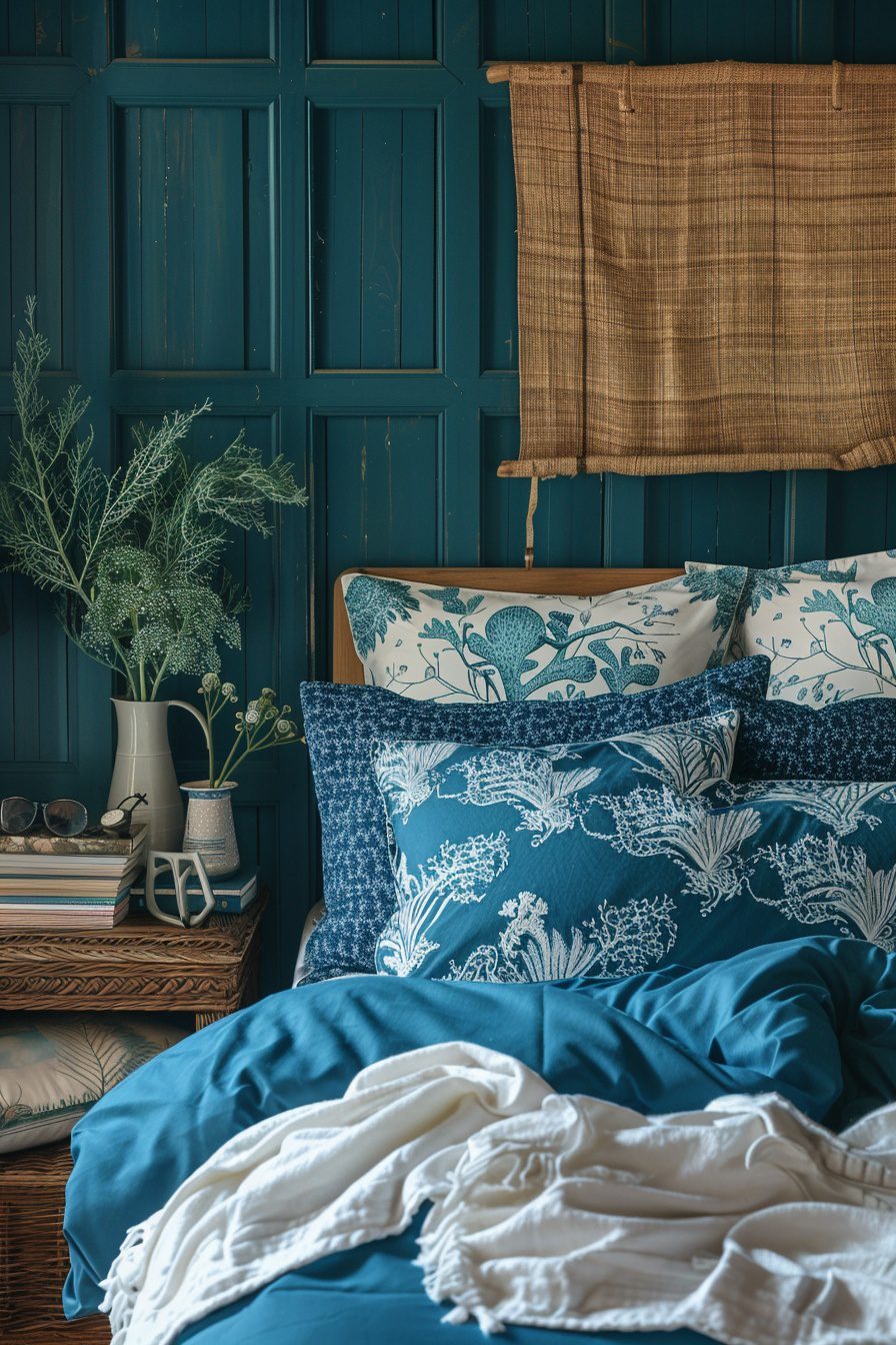 29 Dark Teal Bedroom Ideas for a Modern and Sophisticated Space - My Elegant Home