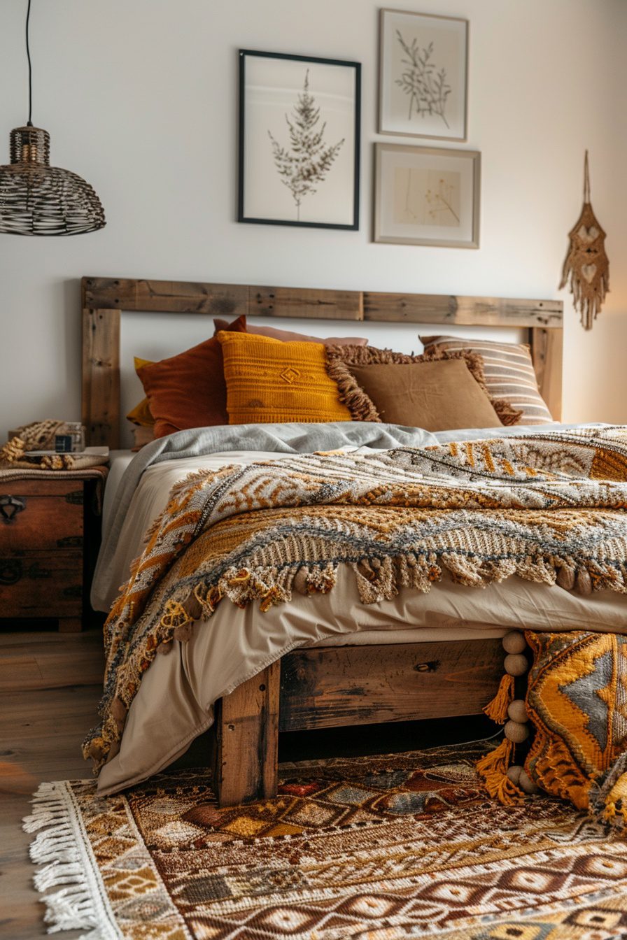 29 Boho Bedroom Apartment Ideas for a Comfy Living - My Elegant Home