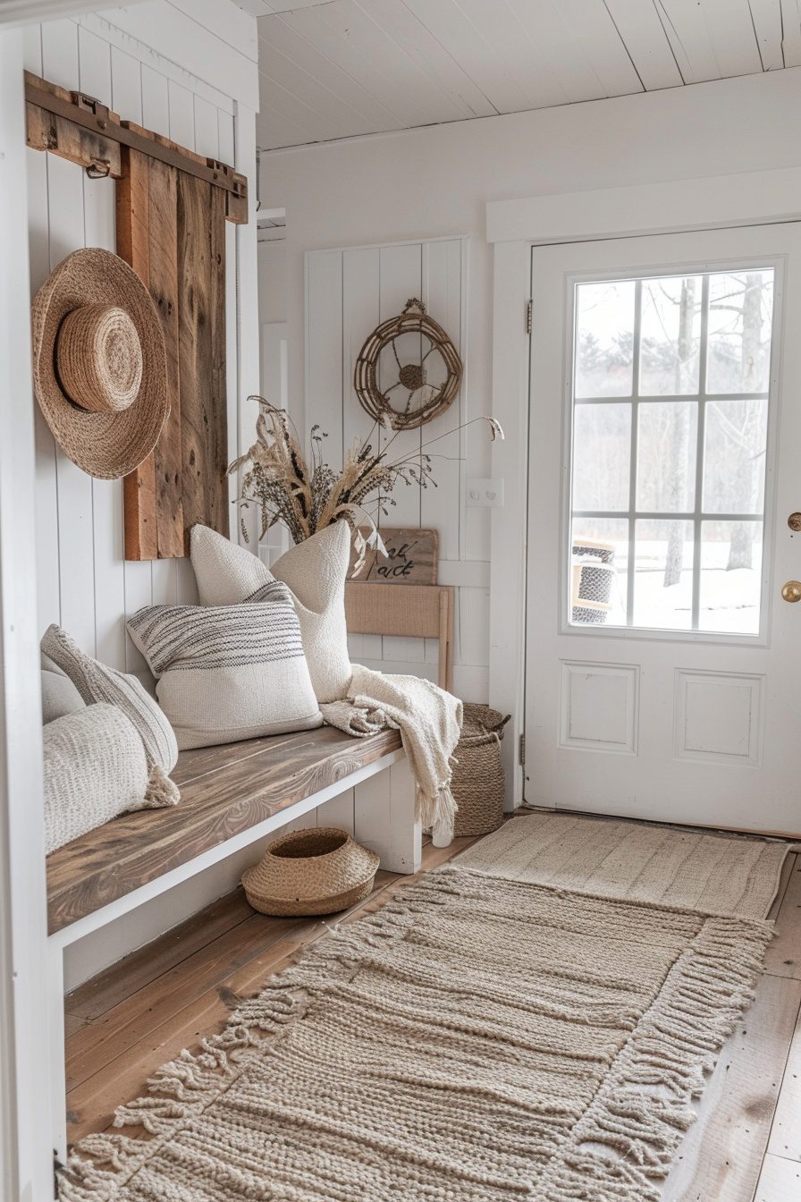 29 Boho Entryway Ideas for a Cozy and Welcoming Vibe - My Elegant Home