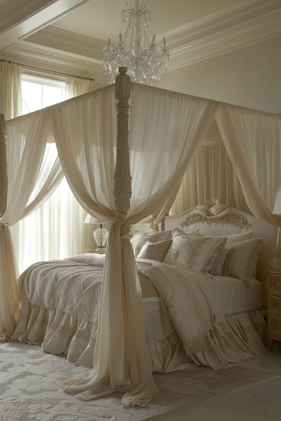 29 Canopy Bed Ideas for Ultimate Comfort - My Elegant Home