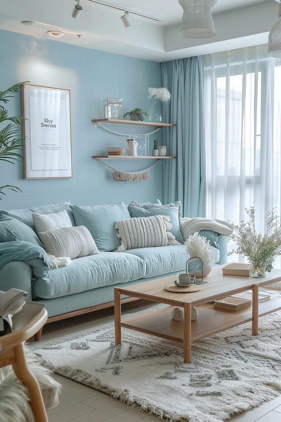 29 Blue Boho Apartment Ideas for a Relaxed Vibe - My Elegant Home