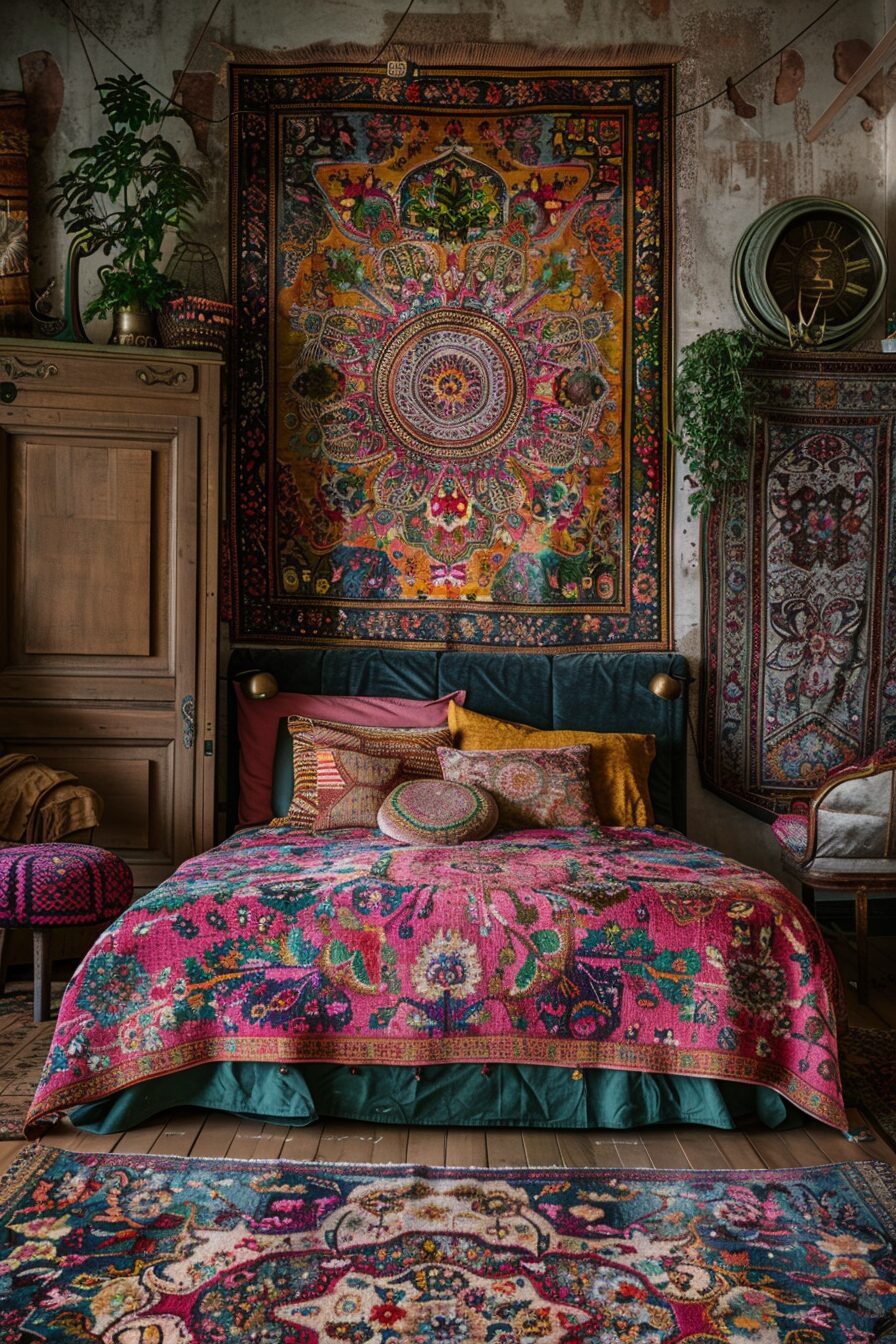 29 Gypsy Boho Bedroom Ideas for an Eclectic and Vibrant Atmosphere - My ...