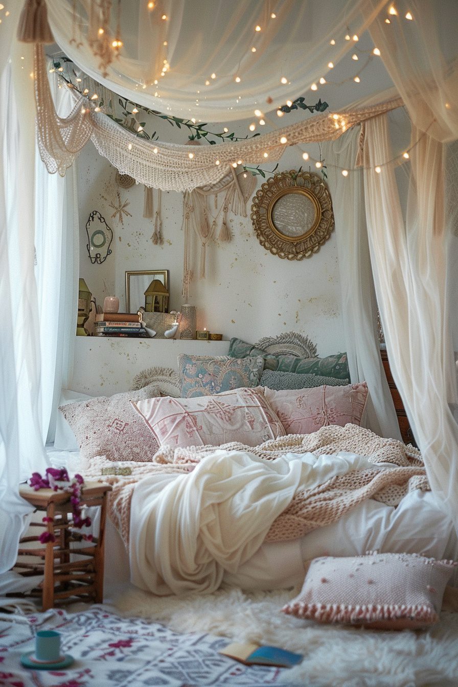 29 Boho Bedroom Apartment Ideas for a Comfy Living - My Elegant Home