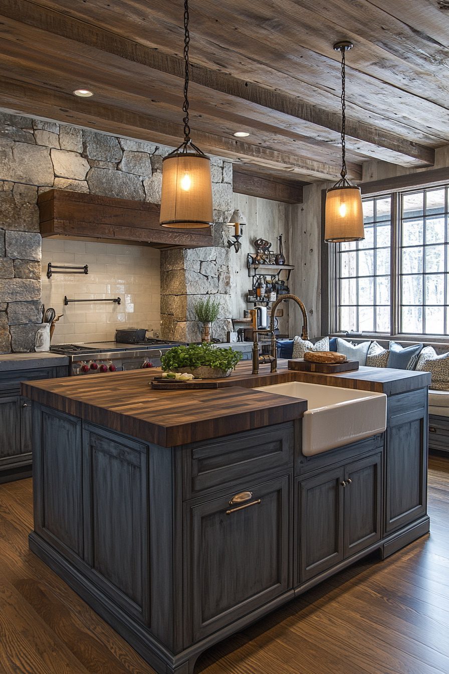 29 Coastal Farmhouse Kitchen Ideas That Blend Rustic with Coastal ...