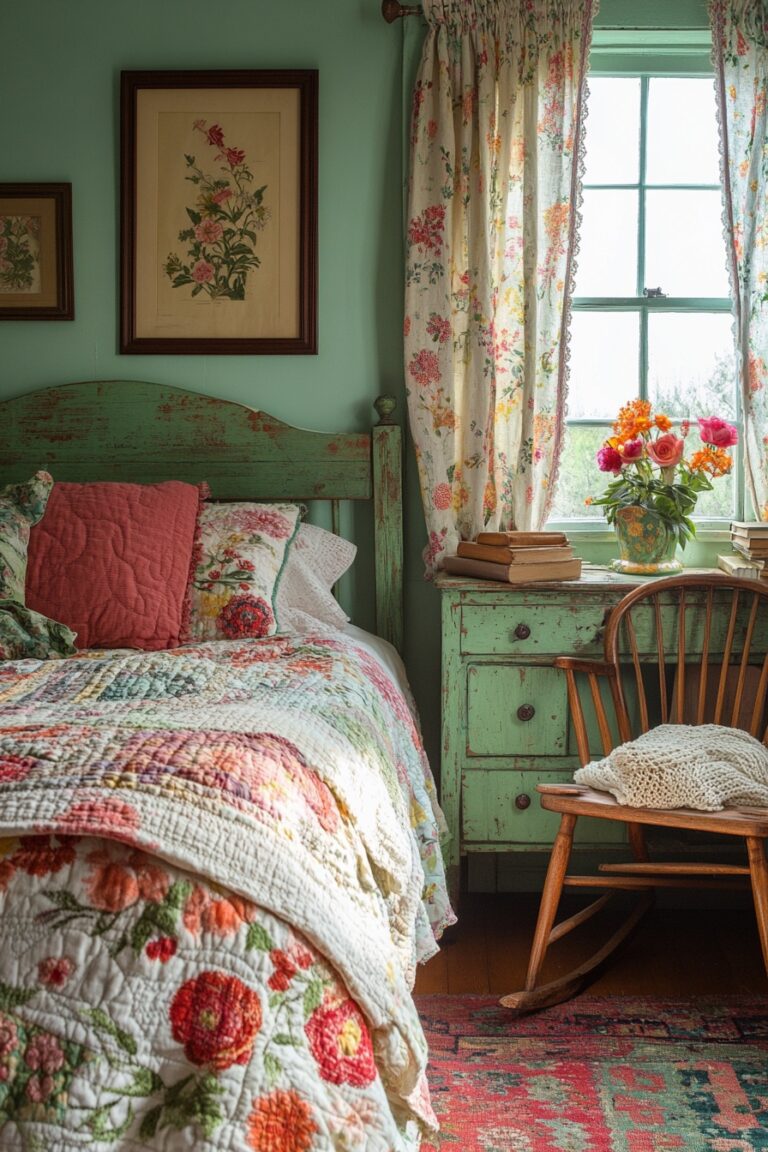 29 Rustic Bedroom Ideas with Vintage Charm - My Elegant Home
