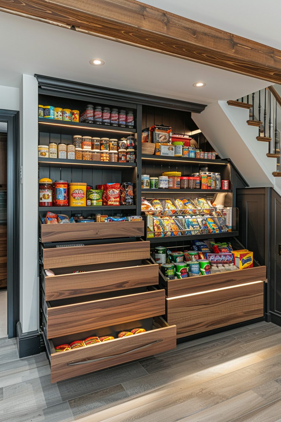 29 Staircase Storage Under Stairs Ideas to Maximize Your Home's Space ...