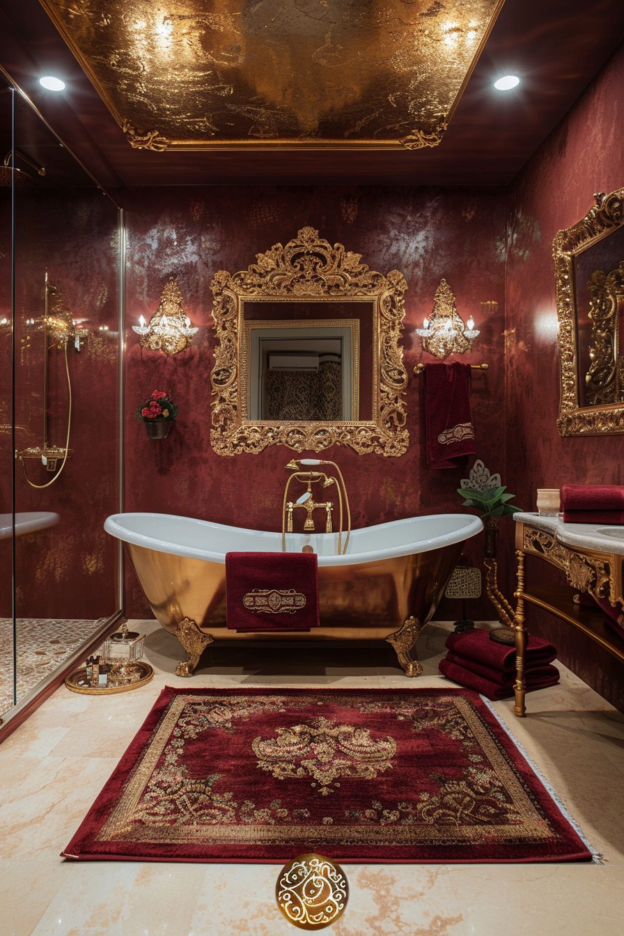 29 Gold Bathroom Decor Ideas for a Glamorous Upgrade - My Elegant Home