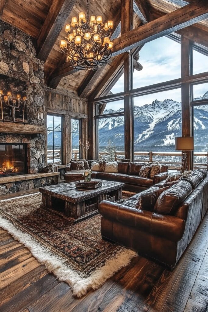 29 Rustic Living Room Ideas to Transform Your Space into a Country ...