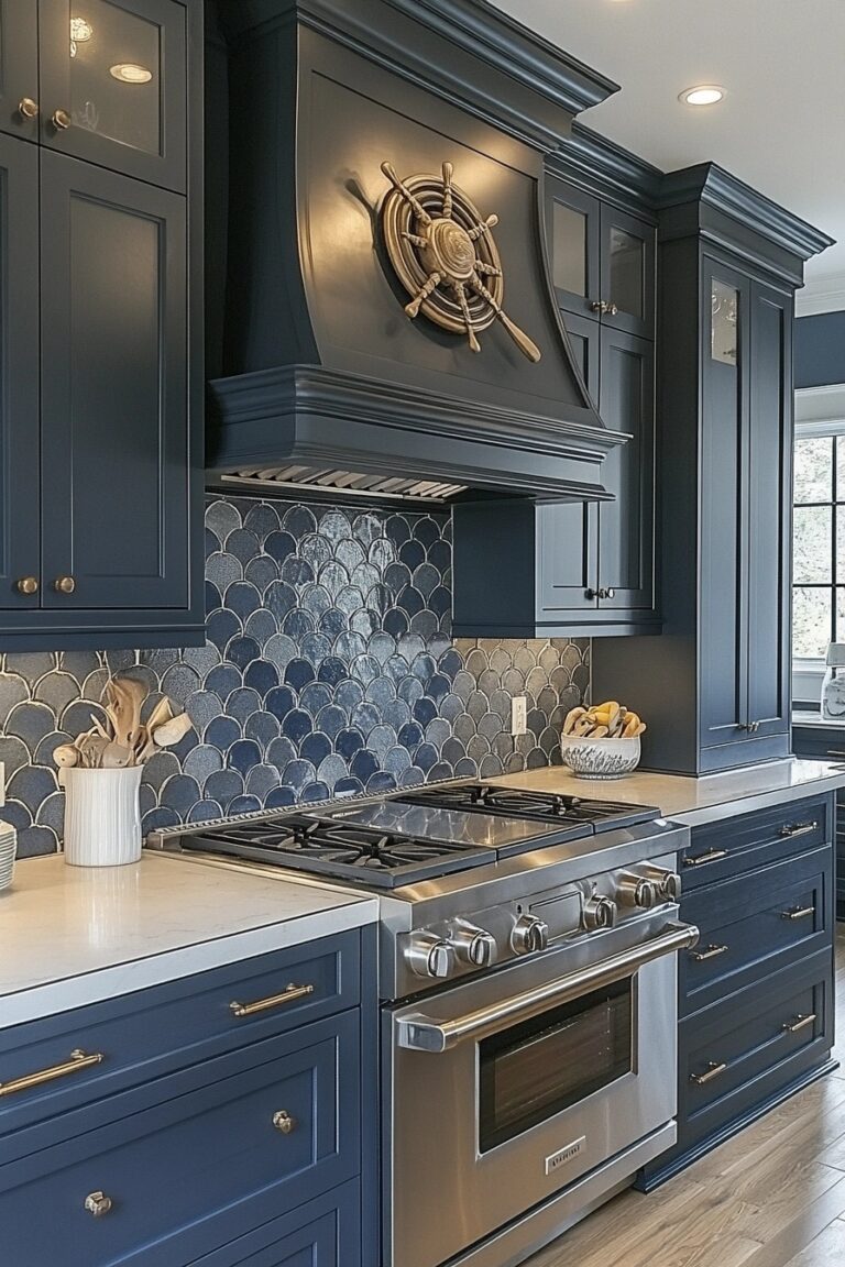 29 Coastal Farmhouse Kitchen Ideas That Blend Rustic with Coastal ...