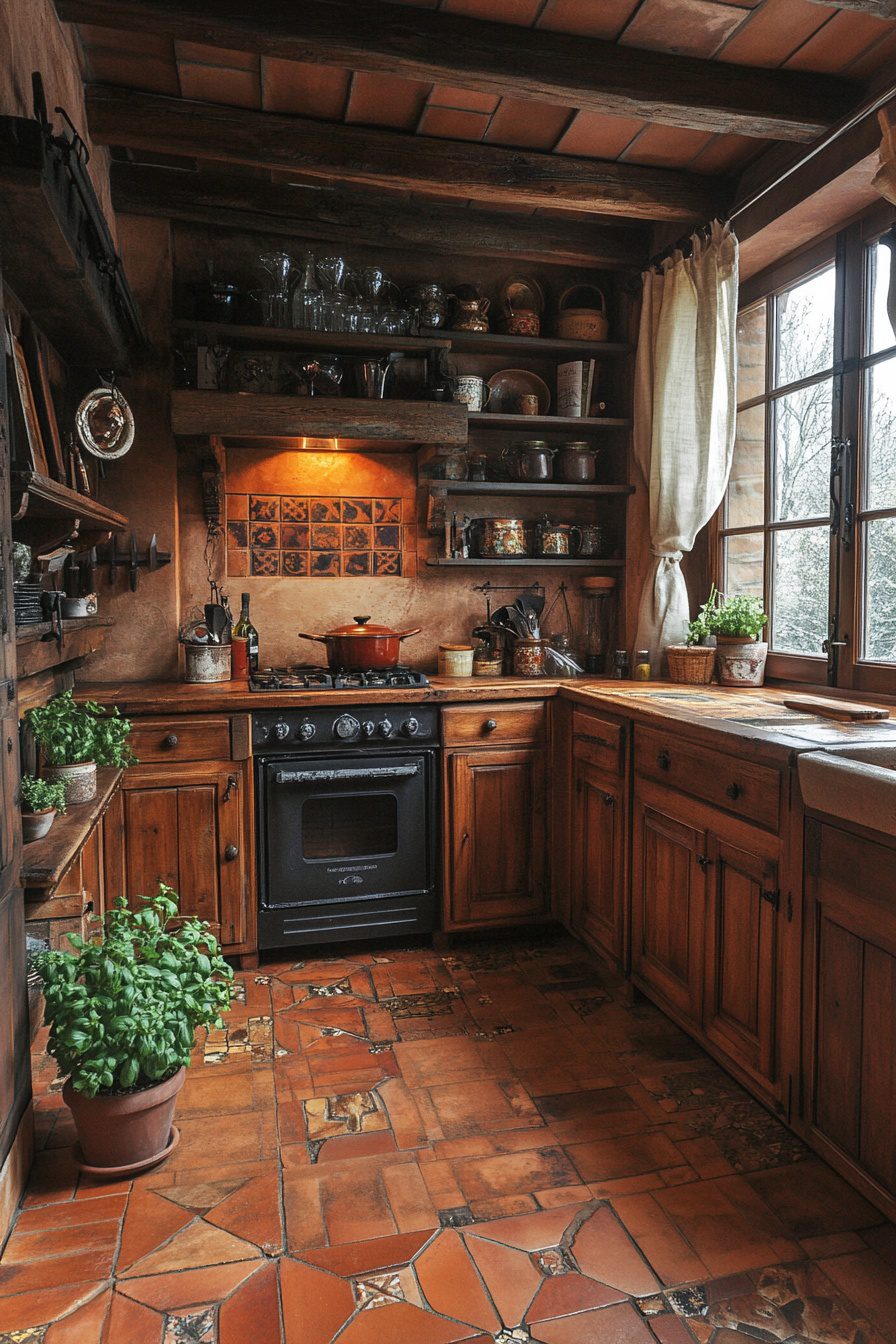 29 Rustic Kitchen Ideas to Create a Cozy Culinary Space - My Elegant Home
