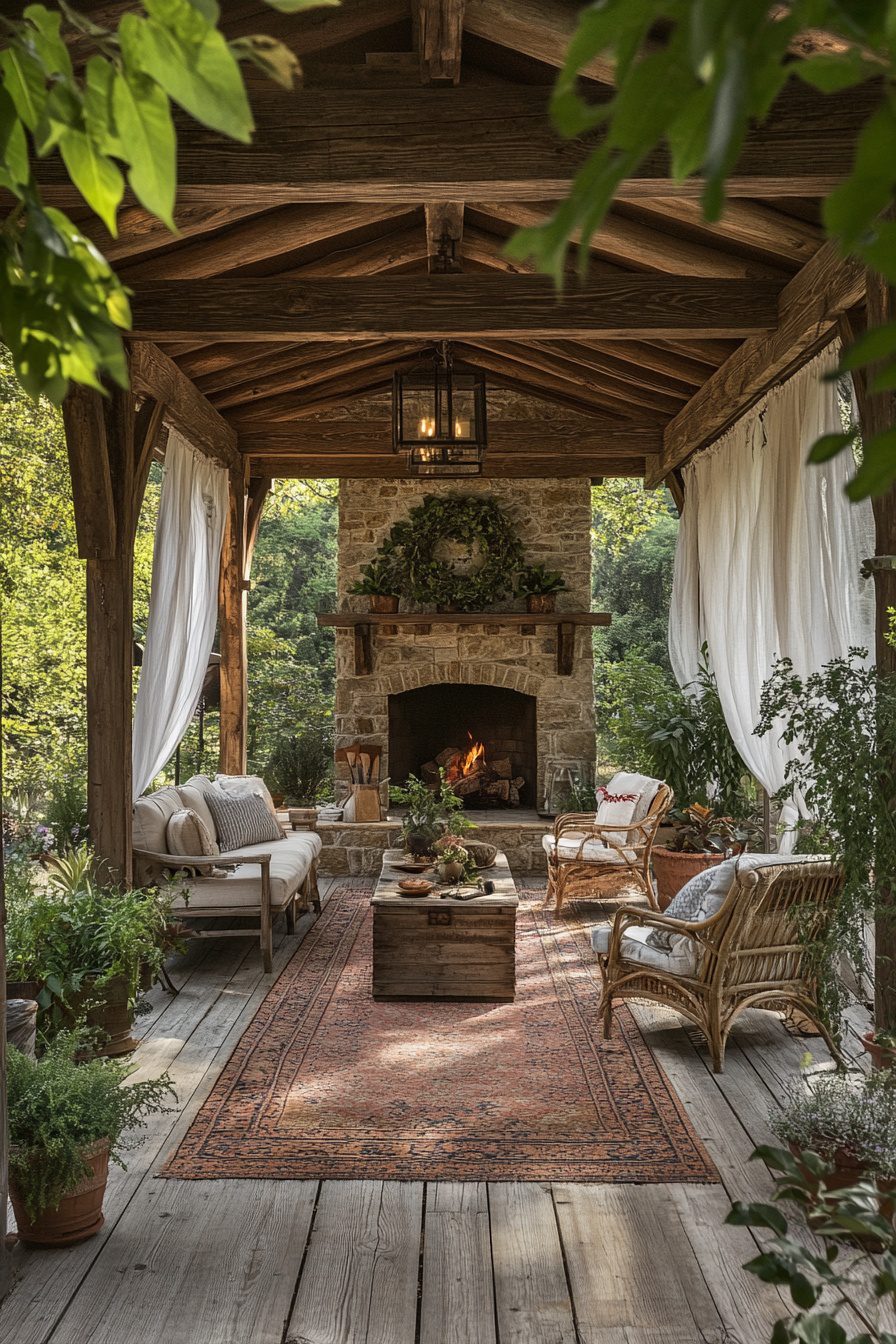 29 Rustic Living Room Ideas to Transform Your Space into a Country ...