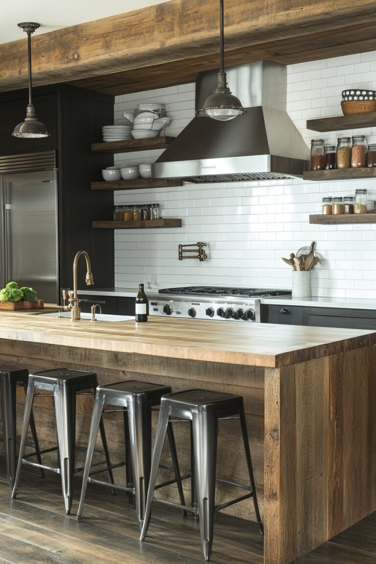 29 Rustic Kitchen Ideas to Create a Cozy Culinary Space - My Elegant Home