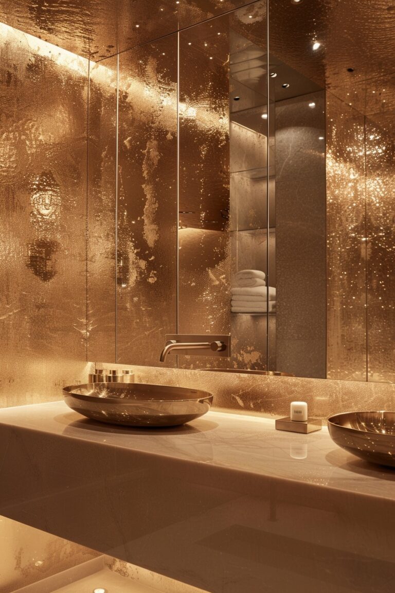 29 Gold Bathroom Decor Ideas for a Glamorous Upgrade - My Elegant Home