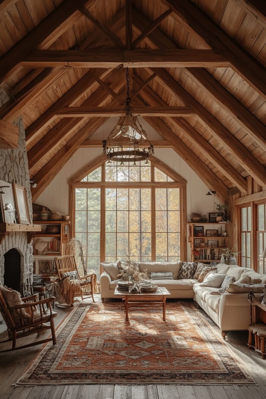 29 Rustic Living Room Ideas to Transform Your Space into a Country ...