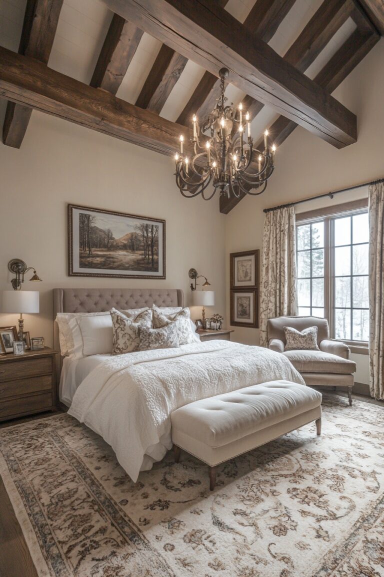 29 Rustic Bedroom Ideas with Vintage Charm - My Elegant Home