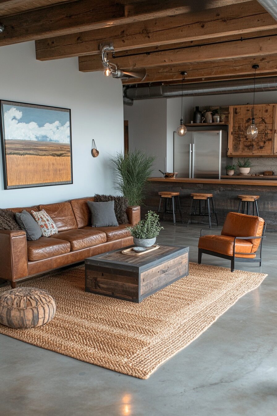 29 Rustic Living Room Ideas to Transform Your Space into a Country ...