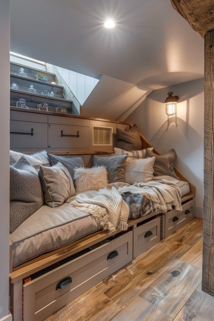 29 Staircase Storage Under Stairs Ideas to Maximize Your Home's Space ...