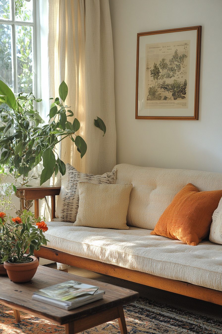 29 Organic Living Room Ideas That Combine Comfort with Clean Living ...