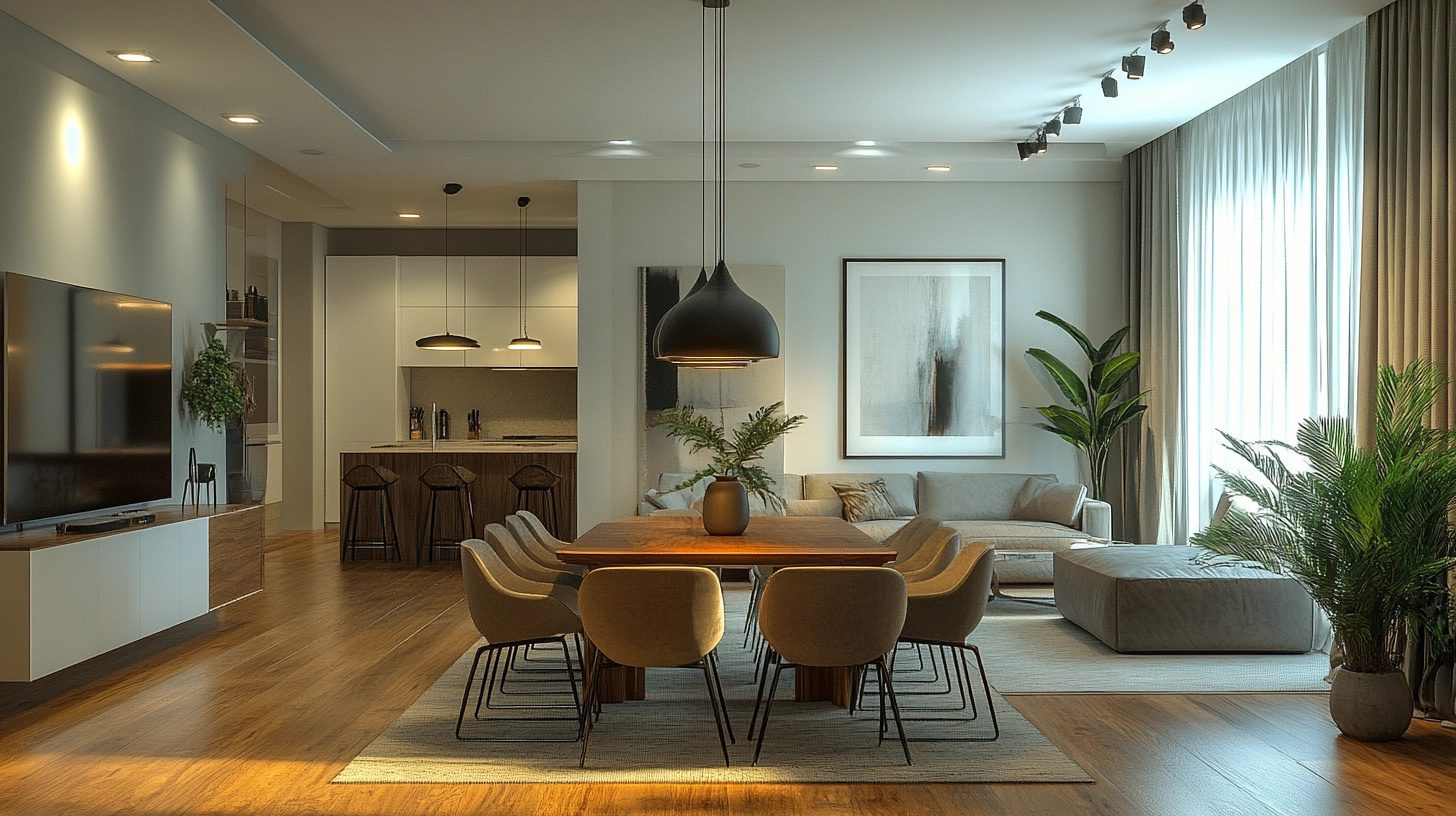 29 Apartment Dining Area Ideas to Create a Modern and Elegant Look - My ...