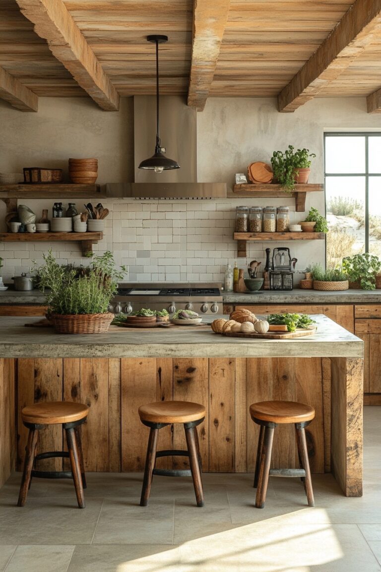 29 Modern Boho Kitchen Ideas to Blend Contemporary and Bohemian Styles ...