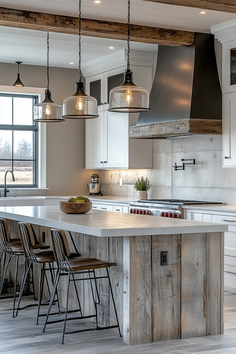 29 Rustic Modern Kitchen Ideas for a Perfect Blend of Cozy and ...