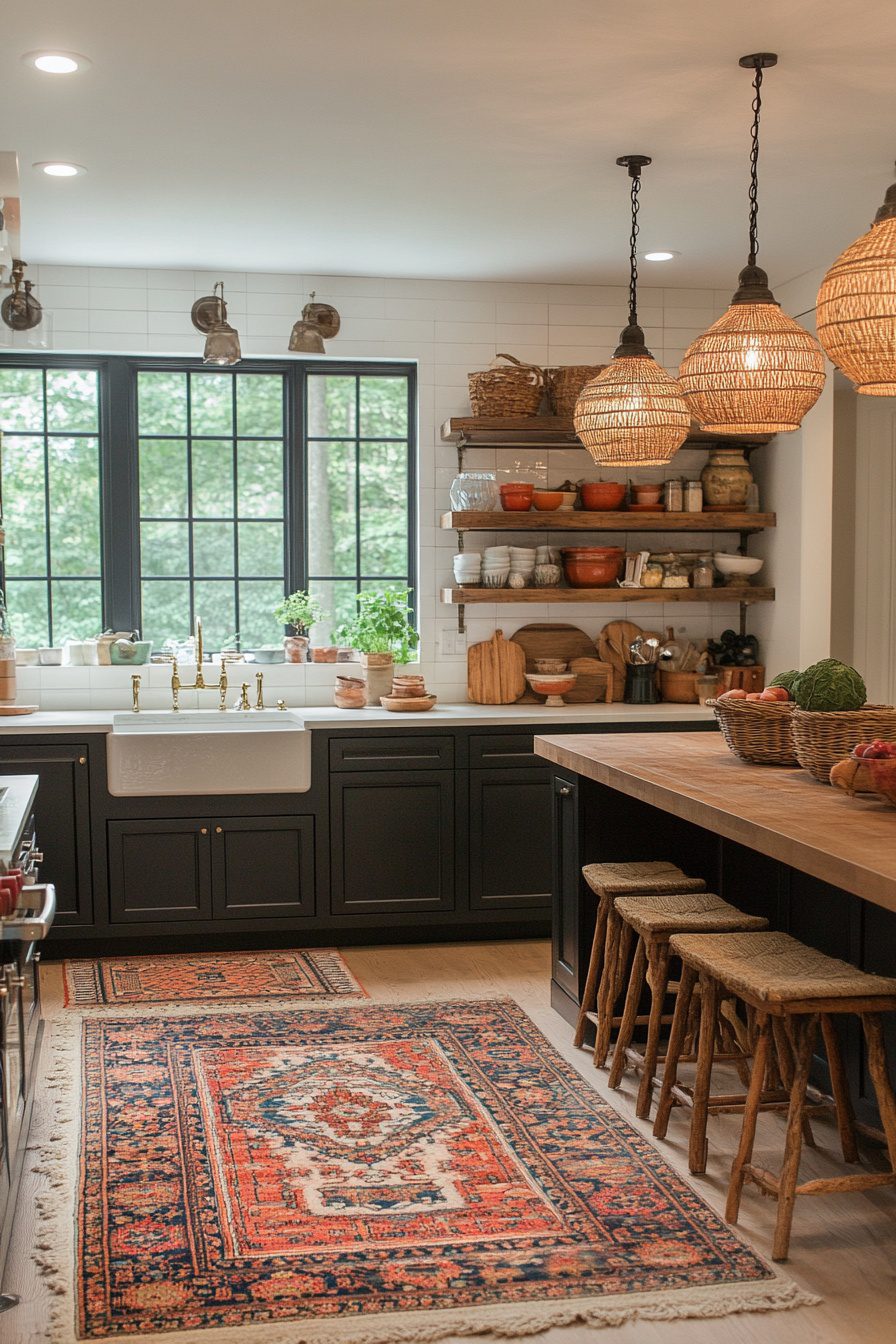 29 Modern Boho Kitchen Ideas to Blend Contemporary and Bohemian Styles ...