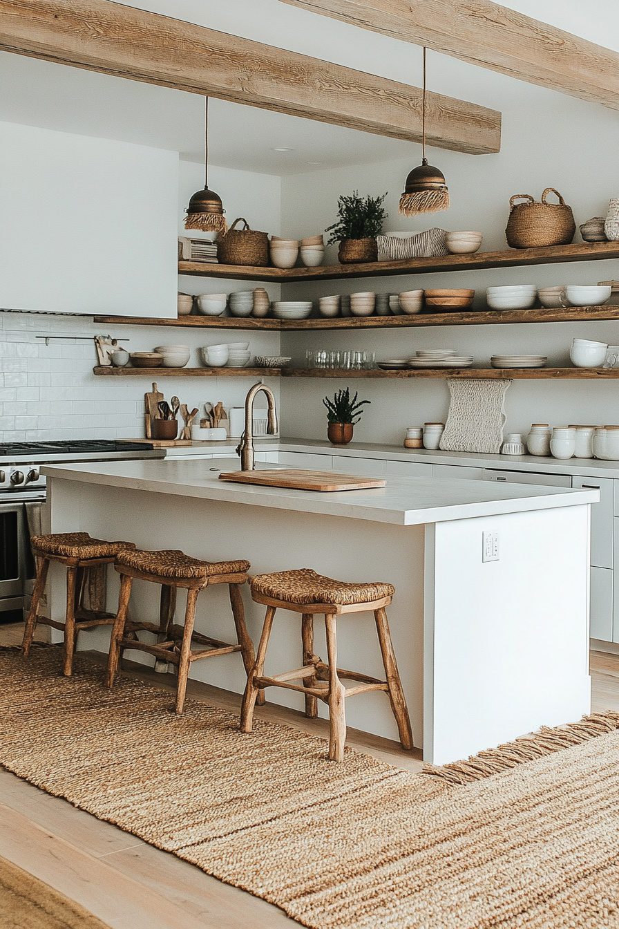 29 Modern Boho Kitchen Ideas to Blend Contemporary and Bohemian Styles ...