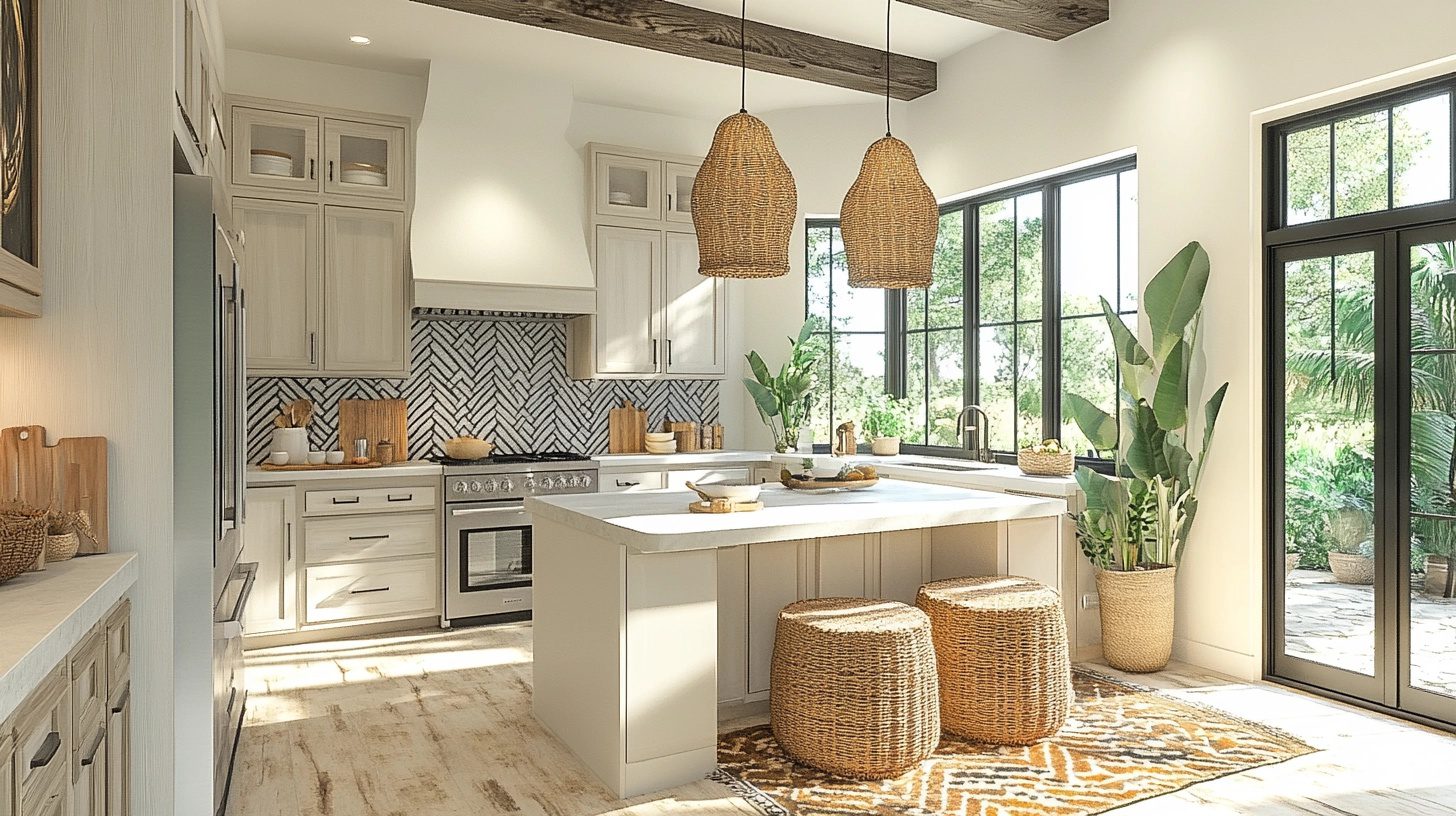 29 Modern Boho Kitchen Ideas to Blend Contemporary and Bohemian Styles ...