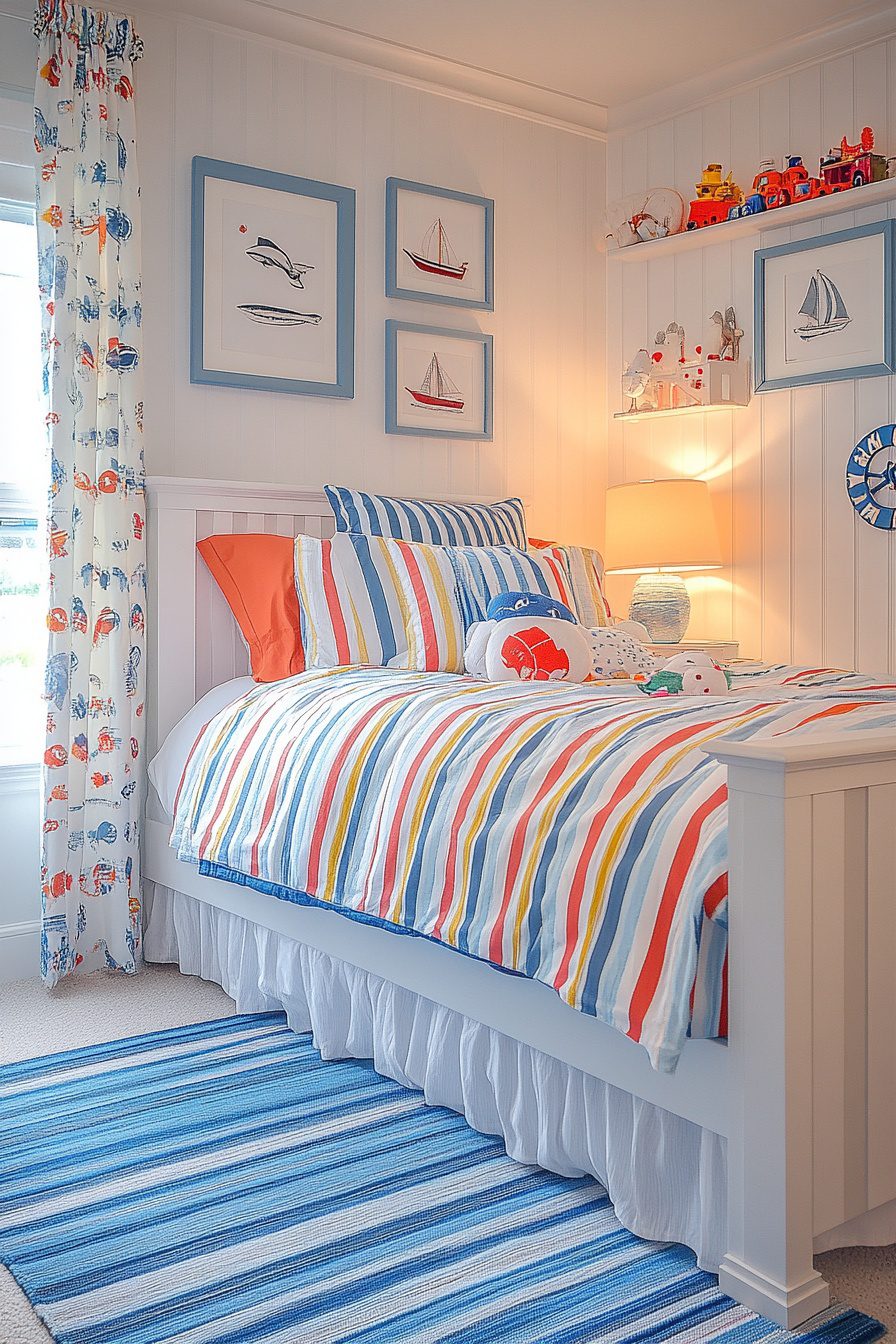 29 Coastal Preppy Interior Ideas to Add Classic Coastal Style - My ...